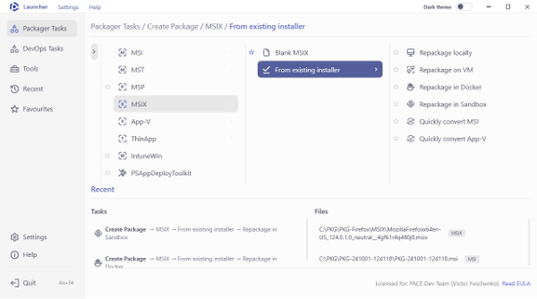 Effortless App-V to MSIX Migration with PACE Suite 6.3